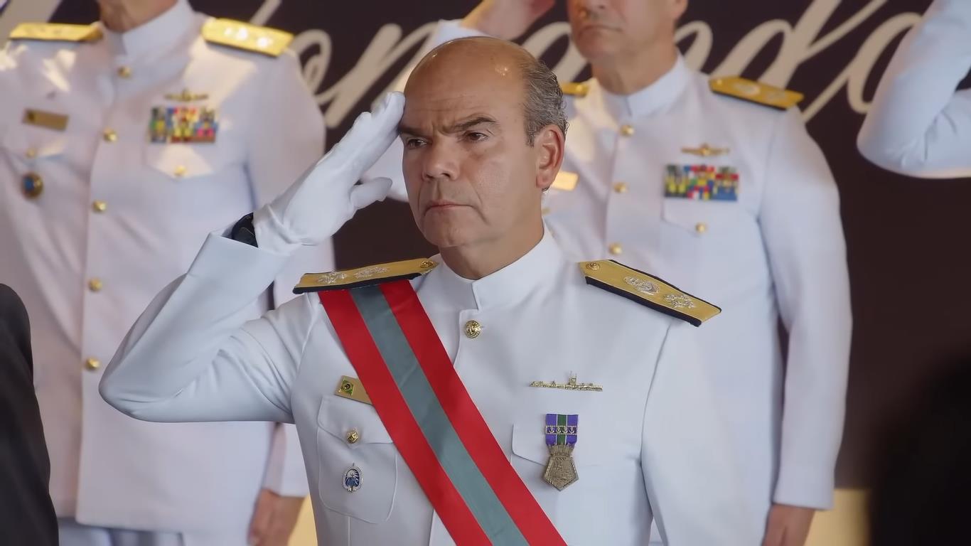 CONVÉS PRINCIPAL - Almirante de Esquadra Marcos Sampaio Olsen na nobre ...