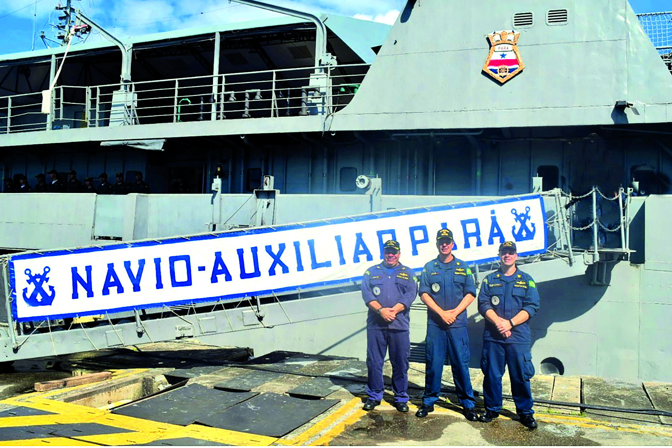 NAVEGAÇÃO EM FOCO - N/A Pará retorna à capital após ações no rio ...