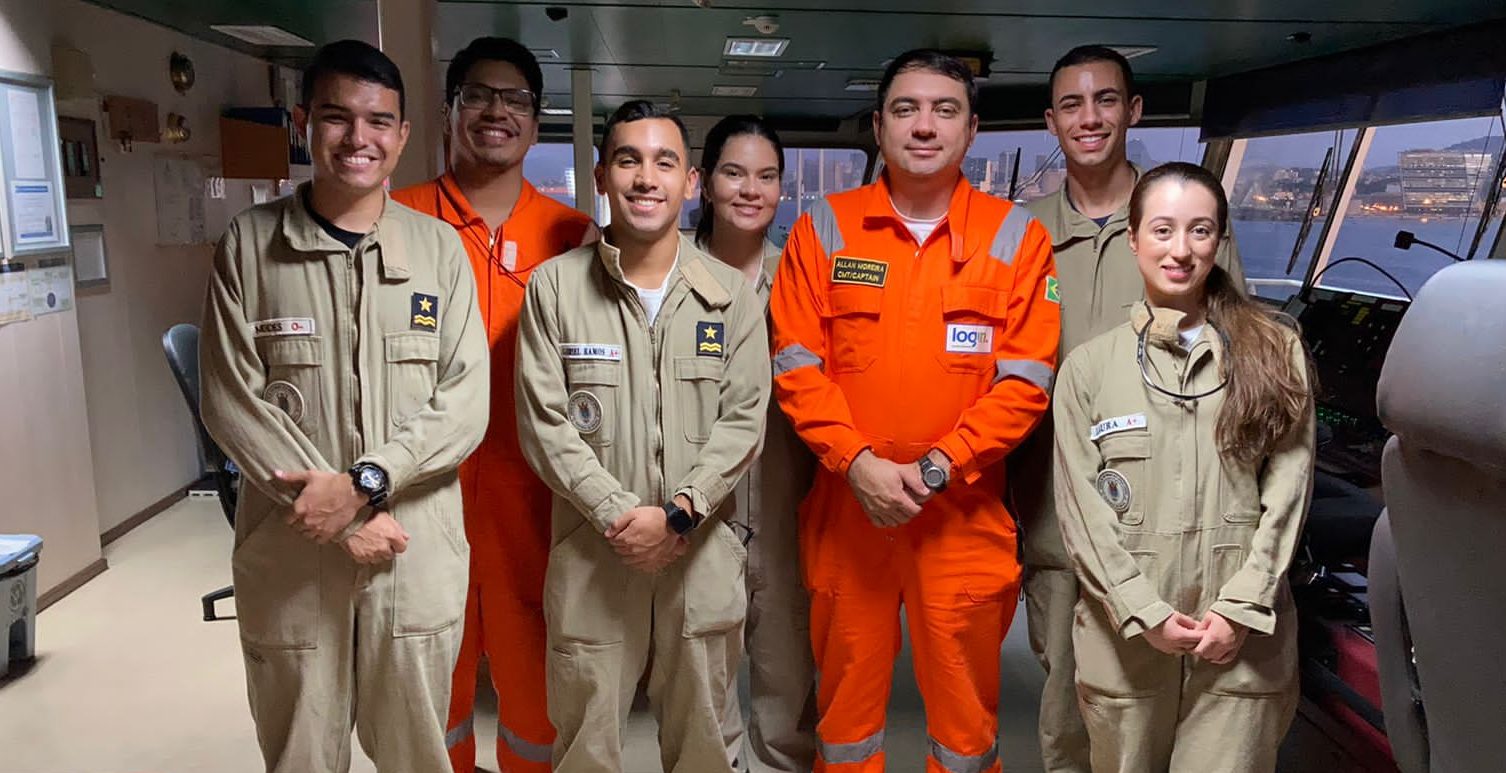 CONVÉS PRINCIPAL - Alunos do CIAGA visitam o navio “LogIn Pantanal”, no ...